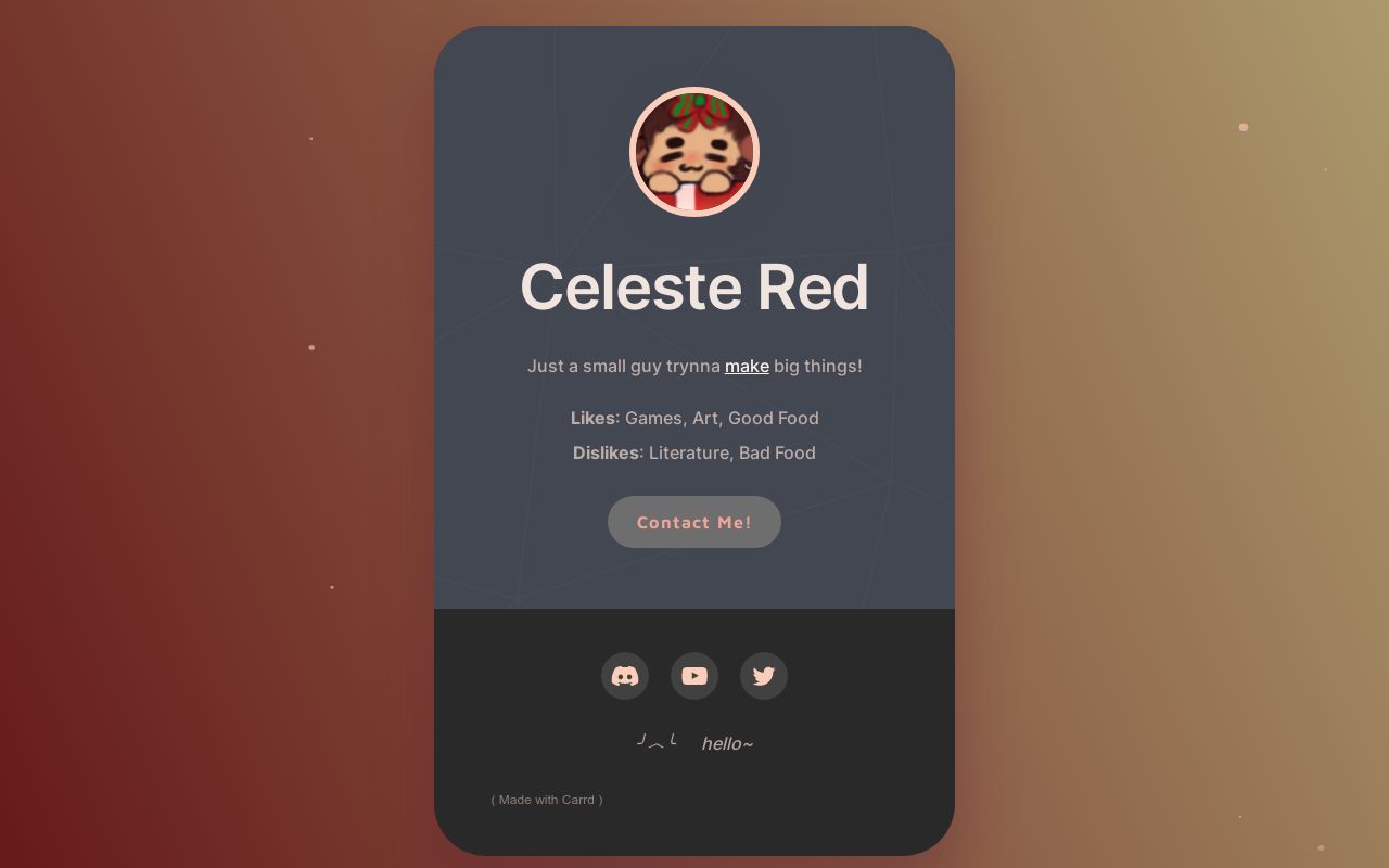 celeste socials
